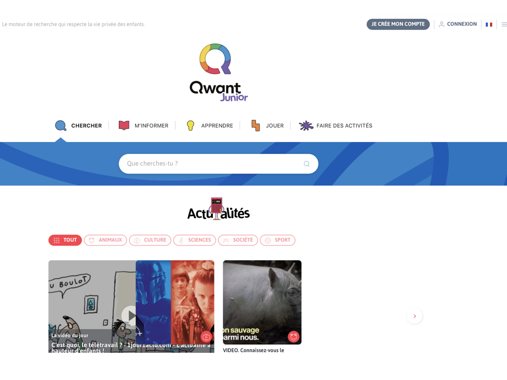 Digital Kidz - Qwant Junior