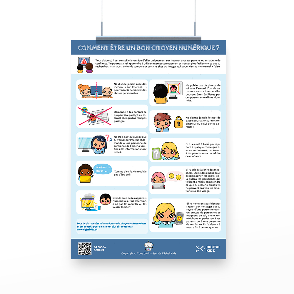 Affiches Sur La Citoyenneté Numérique